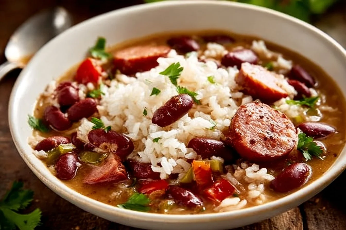 Louisiana Red Beans and Rice Recipe
